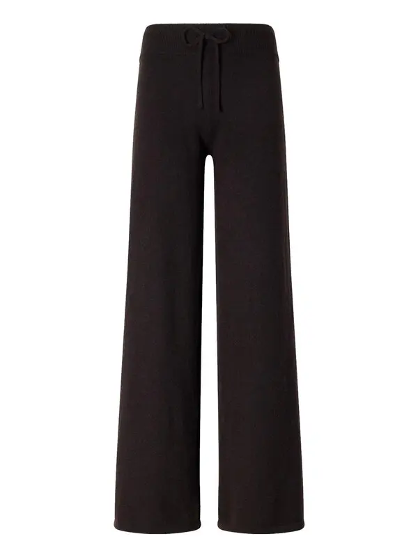 LISA YANG Sofi Cashmere Wide-leg Pants - Brown
