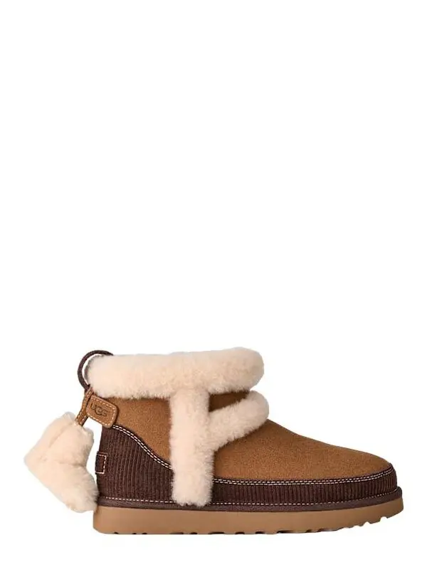UGG Classic Mini Heritage Sheepskin Boots - Chestnut