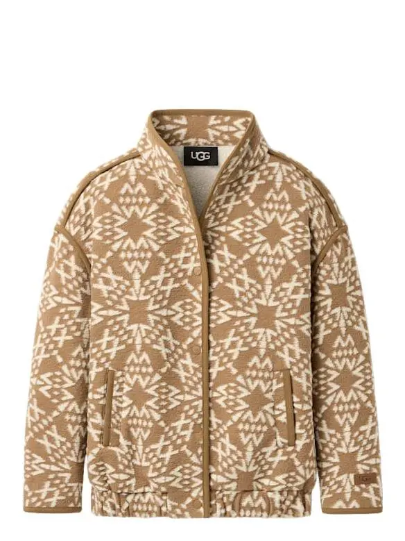 UGG Brigh Snap Jacket Tops - Sand