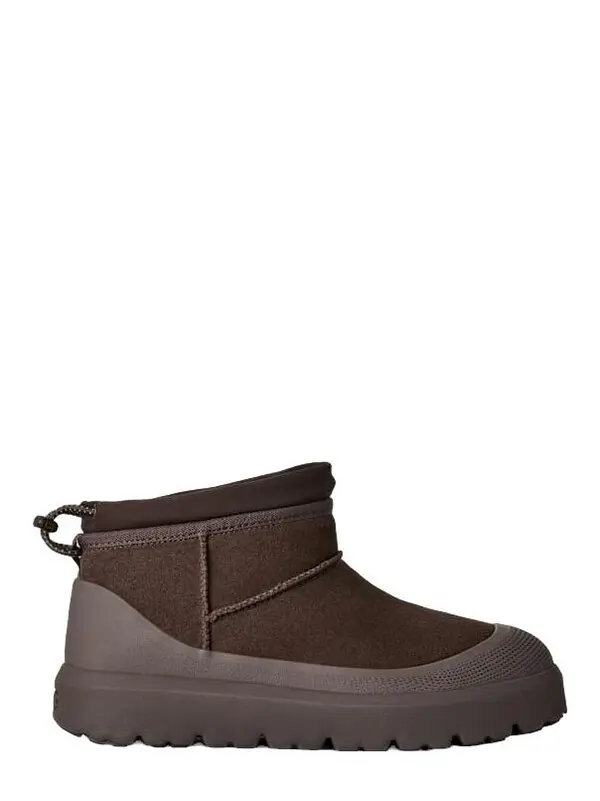UGG Cl Ultra Mini Weather Hybrid Suede Classic Boots - Dusted Cocoa/dusted Cocoa
