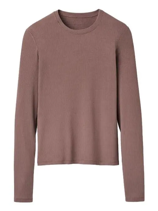 UGG Aidelene Long Sleeve Ribbed Tee - Allspice