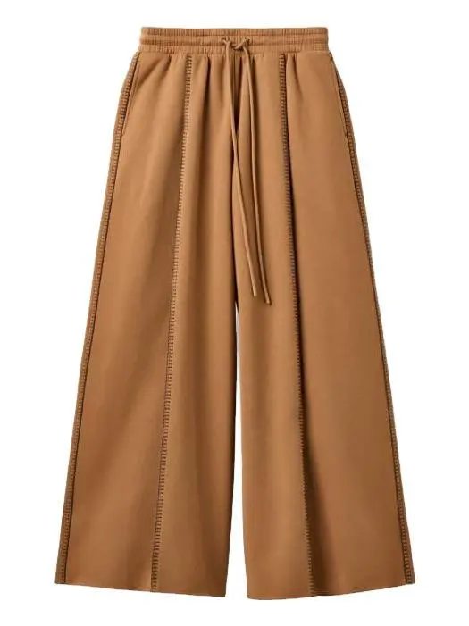 UGG Classic Wide Leg Pant Cotton Blend - Chestnut