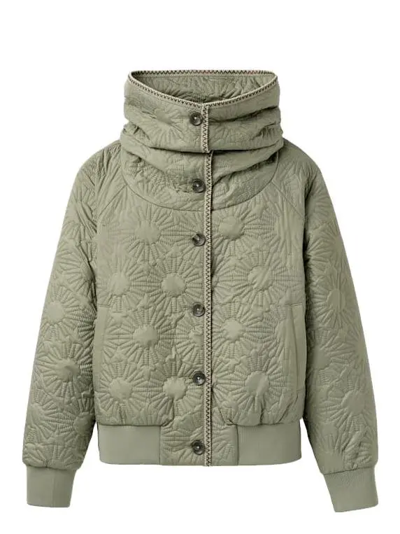 UGG Solein Oversized-collar Quilted Jacket - Vinito