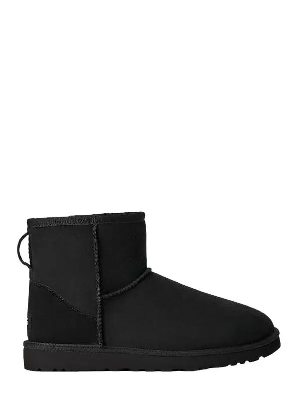 UGG Classic Mini Sheepskin Boots - Black/