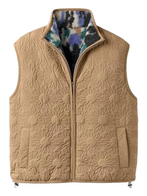 UGG Sun Splatter Reversible Quilted Vest - Betta Multi