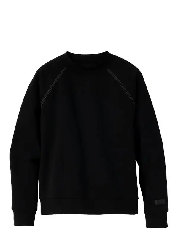 UGG Classic Crewneck Cotton Blend Sweatshirt - Black