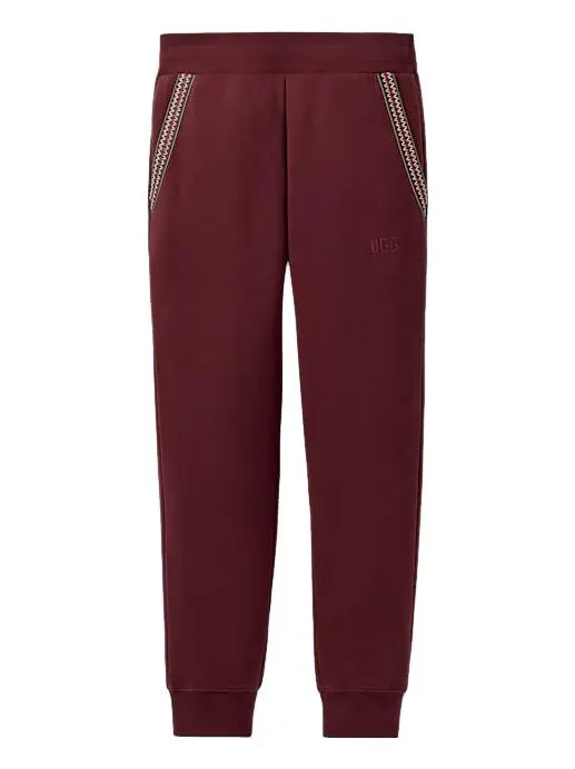 UGG Tasman Jogger Cotton Blend/recycled Materials Bottoms - Wild Grape