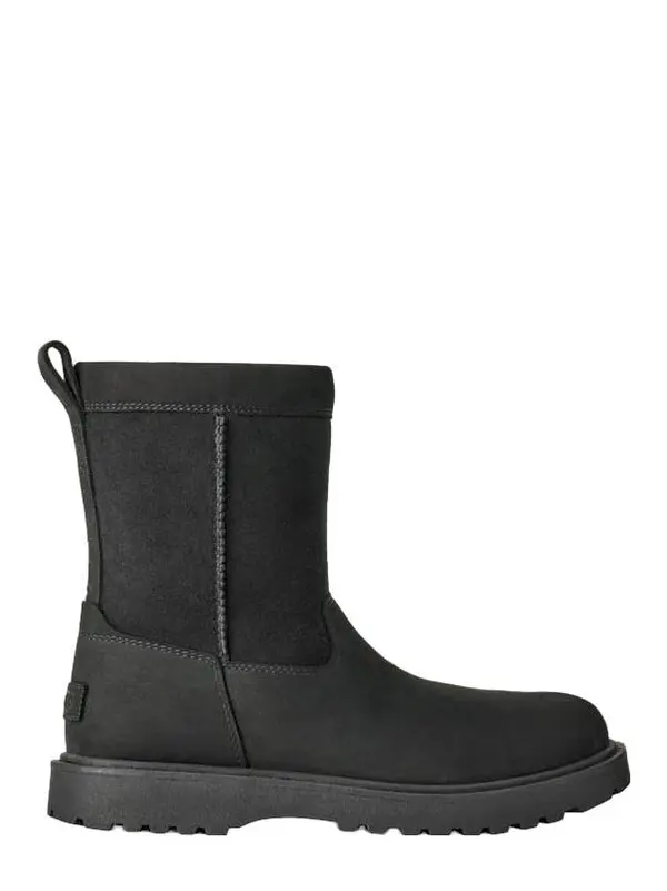UGG Birch Boot Ii Sheepskin" Waterproof Nubuck And Sheepskin Boots - Black