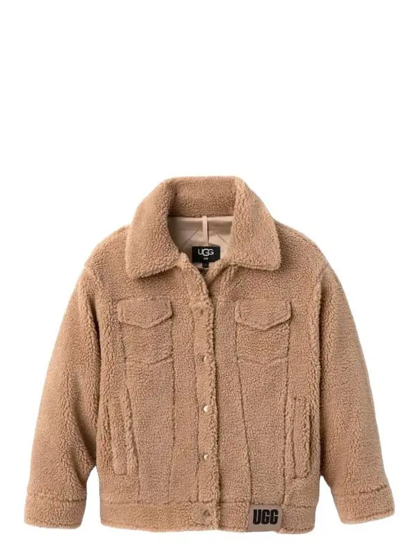 UGG Frankie Sherpa Trucker Jacket - Brown/