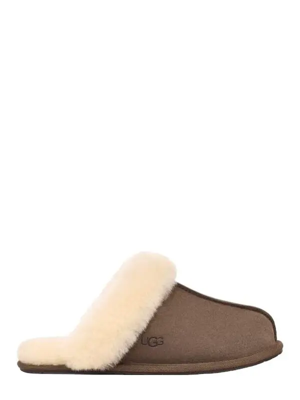 UGG Scuffette Ii Suede Sheepskin Slipper - Black/