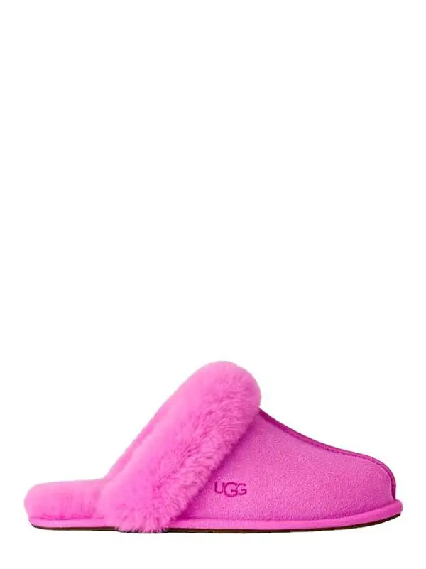 UGG Scuffette Ii Suede Sheepskin Slipper - Bright Fuchsia