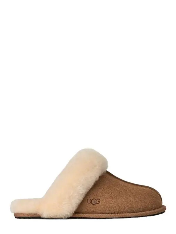 UGG Scuffette Ii Suede Sheepskin Slipper - Brown/