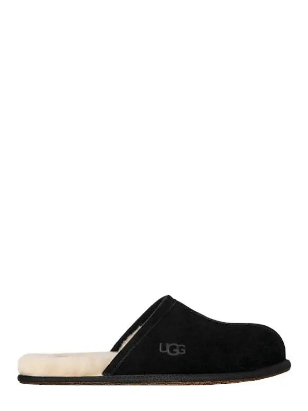 UGG Scuff Sheepskin Backless Slipper - Black/