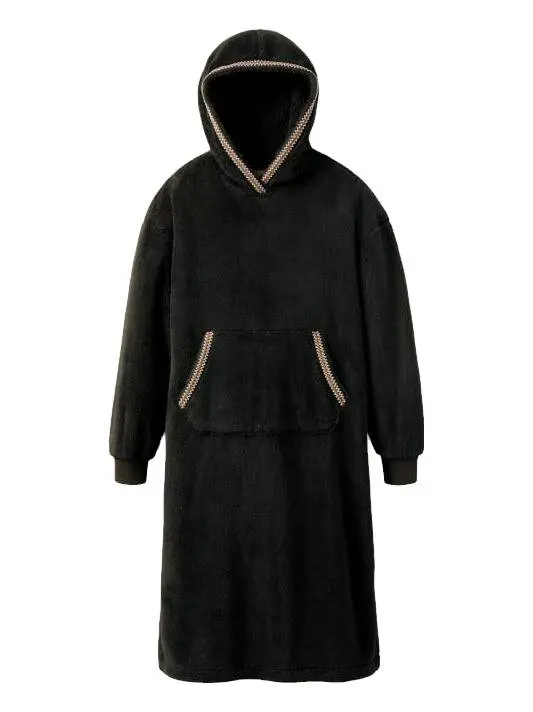 UGG Oversized Fleece Hoodie With Recycled Materials - Black