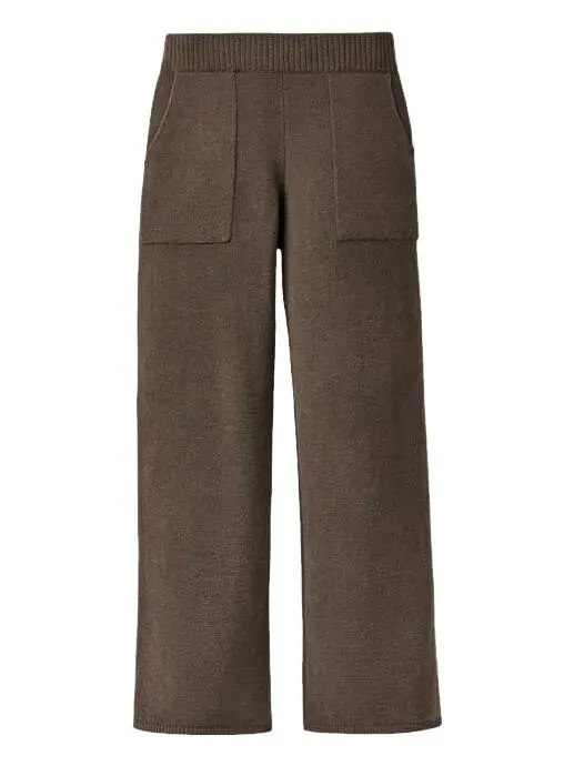 UGG Rosalie Pant Lite Wide Leg Polyester/recycled Materials Bottoms - Dense Smoke