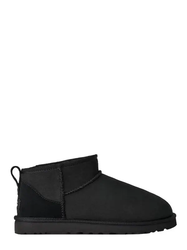 UGG Classic Ultra Mini Sheepskin Boots - Black