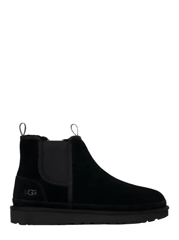 UGG Neumel Chelsea Suede Boots - Black
