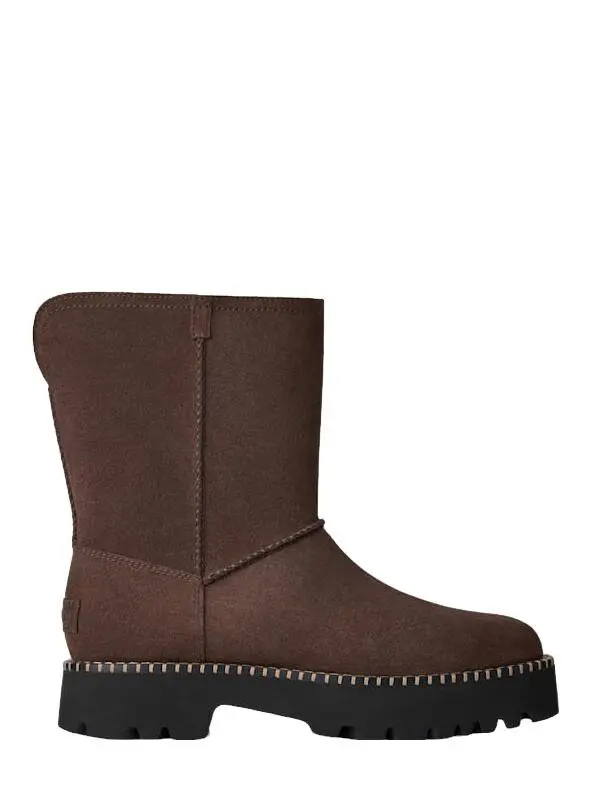 UGG Uptowner Short Boot Sheepskin - Burnt Cedar