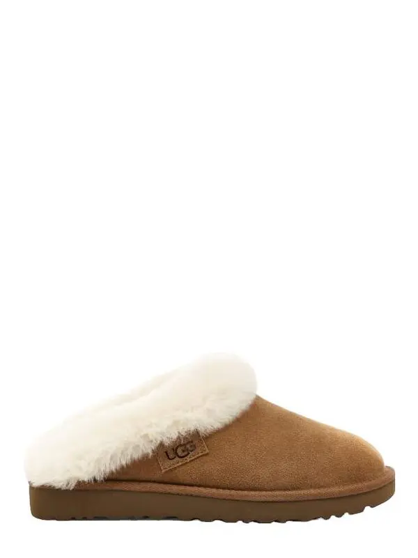UGG Clette Sheepskin Slippers - Brown/