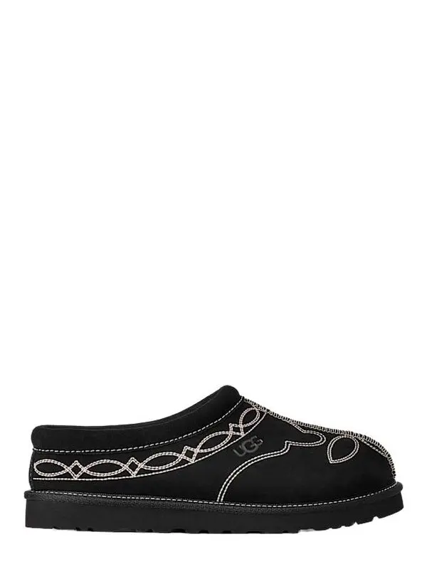 UGG Tasman Western Sheepskin Slipper - Black