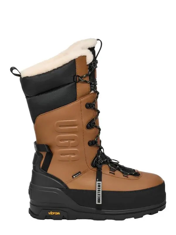 UGG Shasta Tall Leather Waterproof Boots - Chestnut