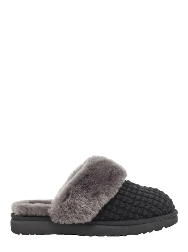 UGG Cozy Sheepskin Slipper - Black