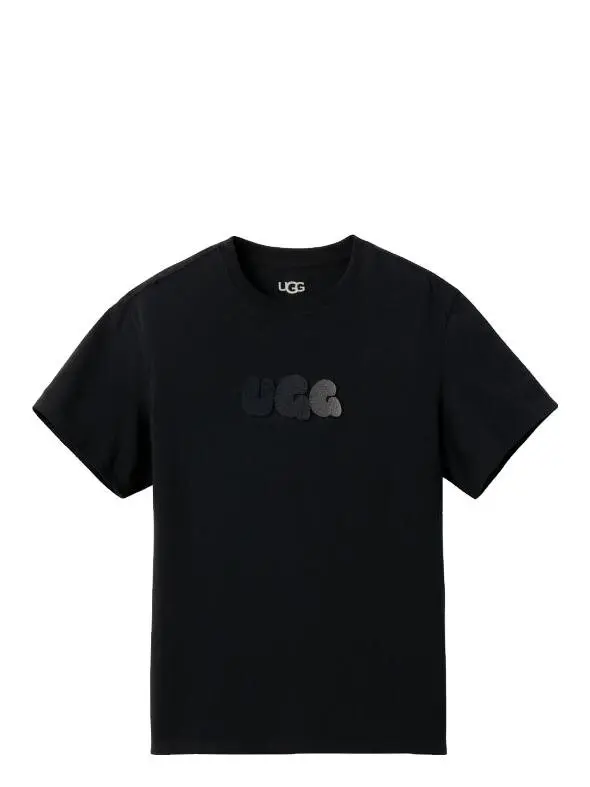 UGG Bubble Logo Cotton T-shirt - Tar