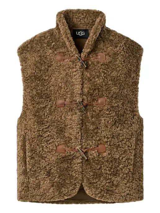 UGG Niah Toggle Vest - Coffee Grounds