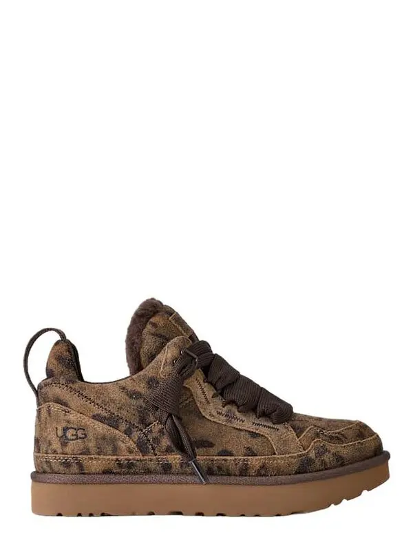 UGG Lowmel Spotted Low Top Sneakers - Chestnut