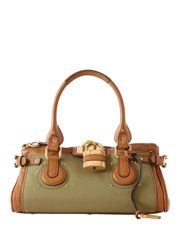 Chloé Paddington Shoulder Bag - Green