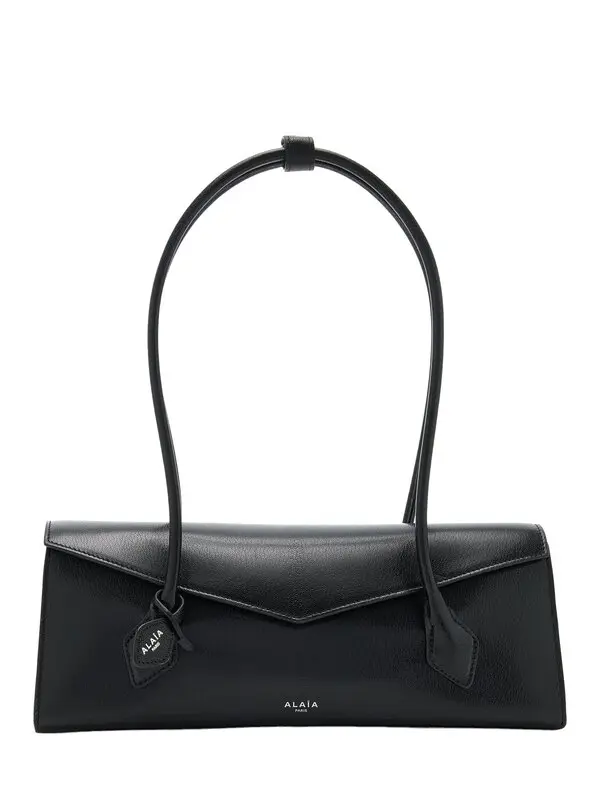 Alaïa Le Teckel Flap Bag - Black