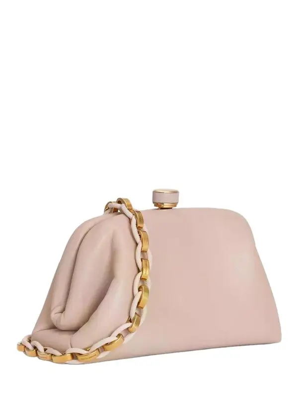 Dolce & Gabbana Mini Grandma Handbag In Plongé Nappa Leather - Pink
