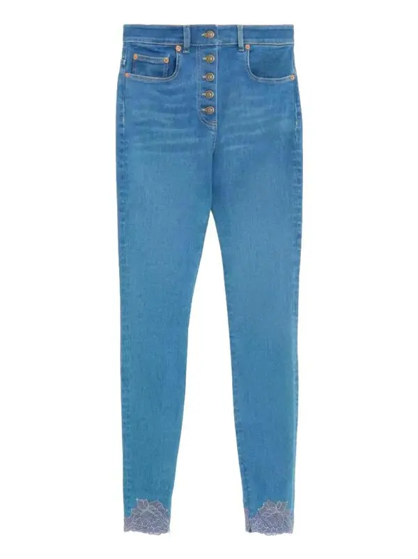 Valentino Garavani Denim Pants - Blue