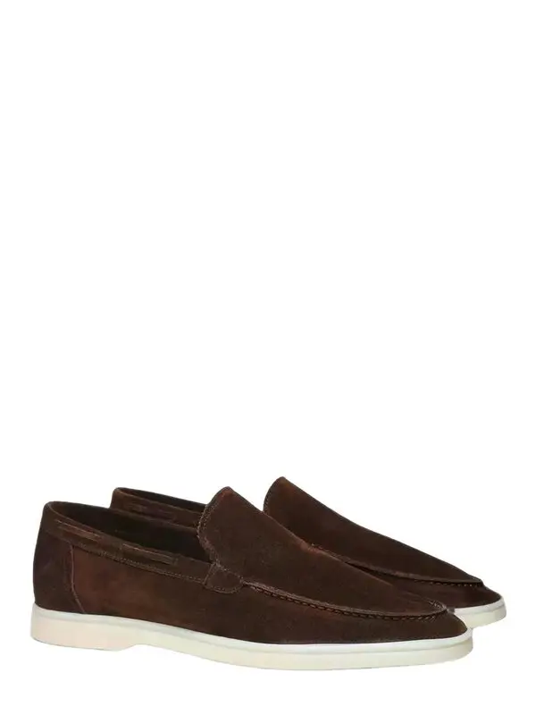 AURELIEN Yacht Loafers - Brown