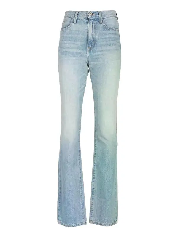 SLVRLAKE Jade Faded Flared Jeans - Blue