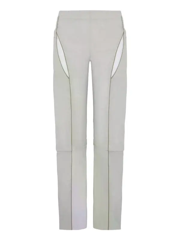SRVC STUDIO Slash Pocket Track Pants - Neutrals