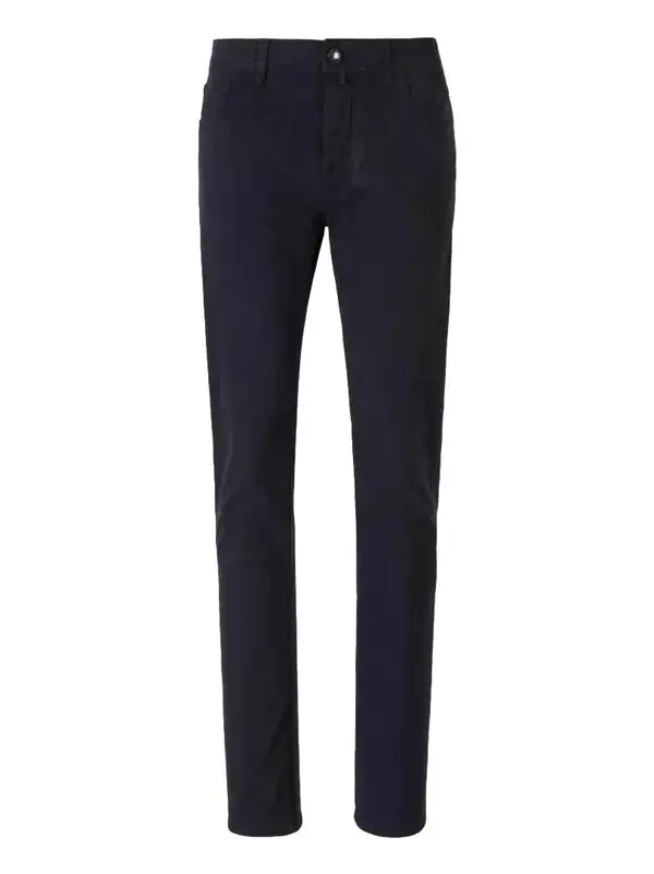 Jacob Cohen Logo Patch Jeans - Blue