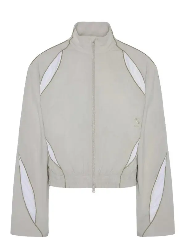 SRVC STUDIO Beige Zip-fastening Jacket - Neutrals