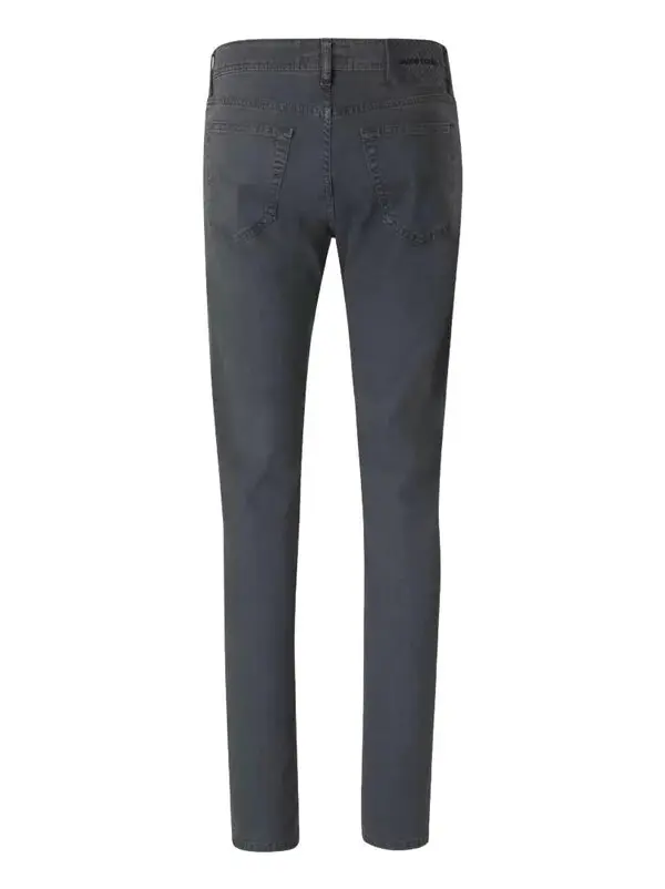 Jacob Cohen Slim-fit Jeans With Logo Patch - Grey