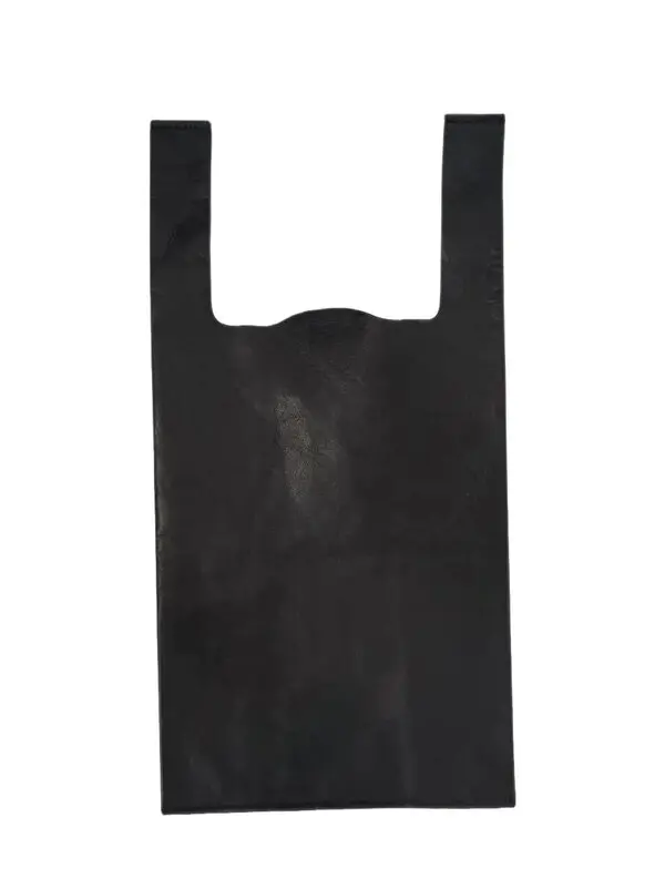 Comme Des Garçons Leather Tote Bag - Black