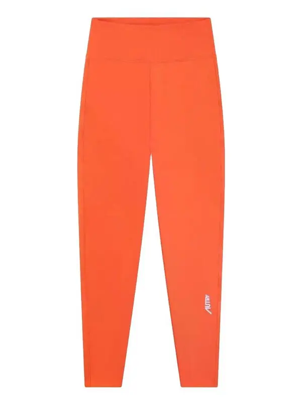 AUTRY Logo-print Leggings - Orange