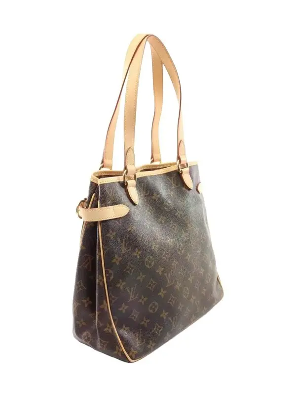 LOUIS VUITTON Batignolles Vertical Monogram Shoulder Bag - Brown