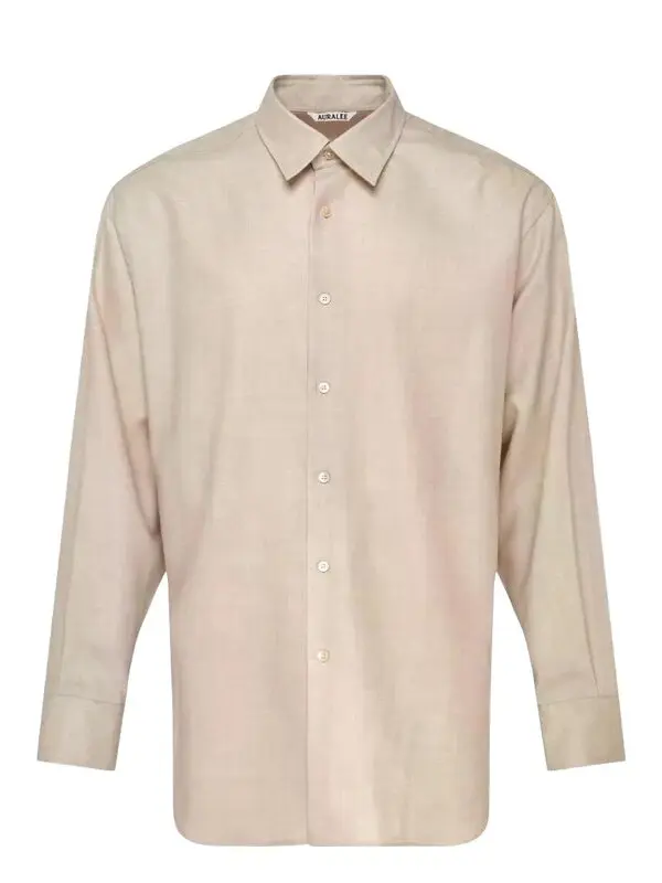 Auralee Long-sleeves Shirt - Neutrals