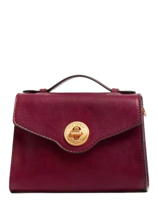 THE BRIDGE Leather Tote Bag - Red