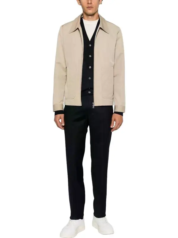 Corneliani V-neck Button-up Cardigan - Blue