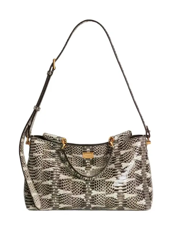 Dolce & Gabbana Medium Vittoria Shoulder And Crossbody Bag - Brown
