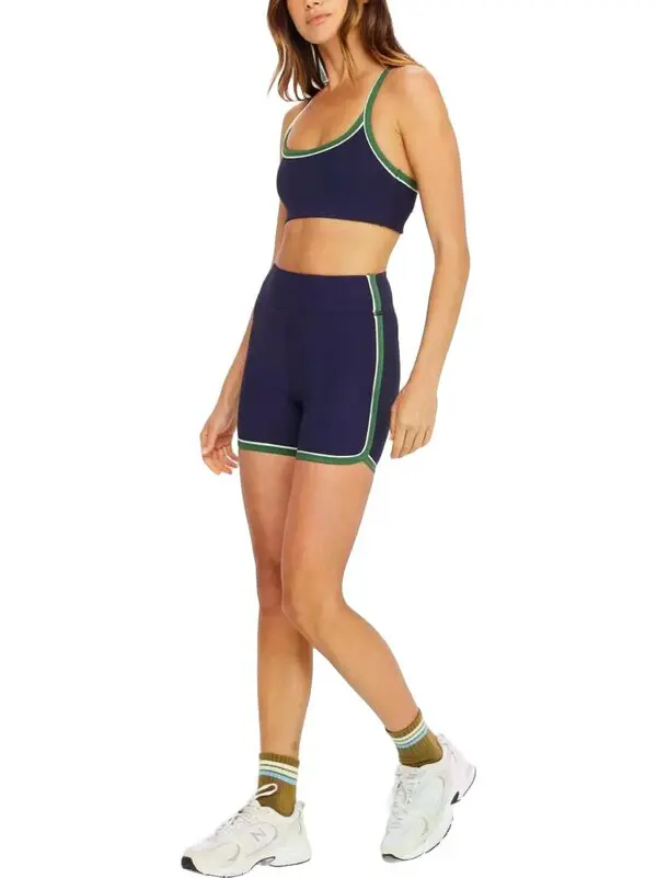 The Upside Rhythm Striped Shorts - Blue