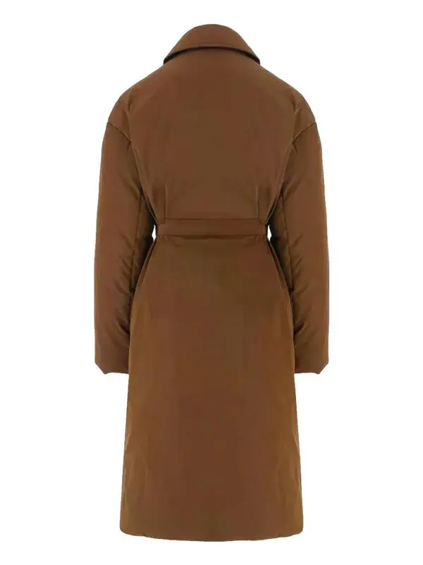 IENKI IENKI Velar Belted Down Coat - Brown