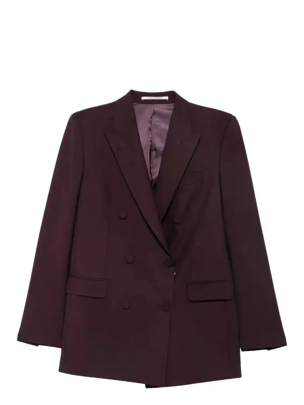Tagliatore Jasmine Double-breasted Suit - Red