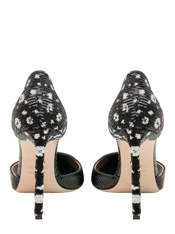 TOM FORD Sequin-embroidered Pumps - Black